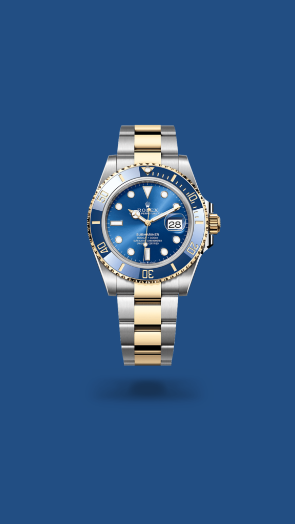 Rolex Submariner Date 41MM Bluesy with black dial and Blue bezel ...